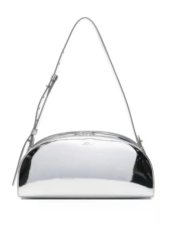 A.p.c. Demi-lune Zip Shoulder Bag