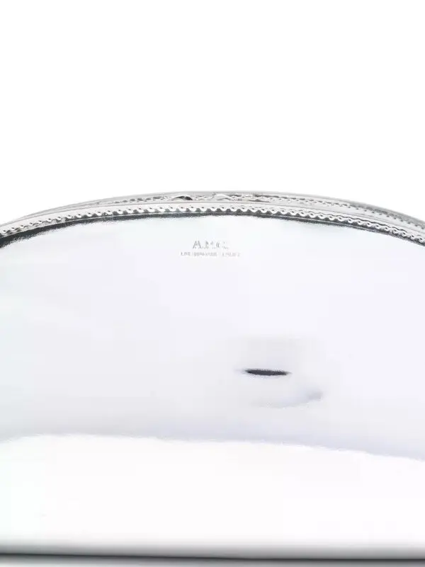 A.p.c. Demi-lune Zip Shoulder Bag