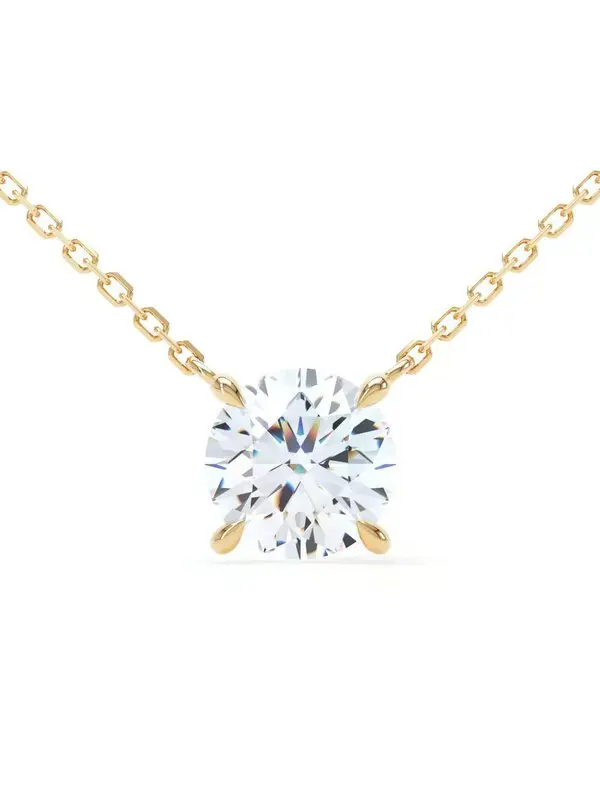LOEV 18kt Recycled Yellow 1.0 Carat Diamond Necklace - Gold