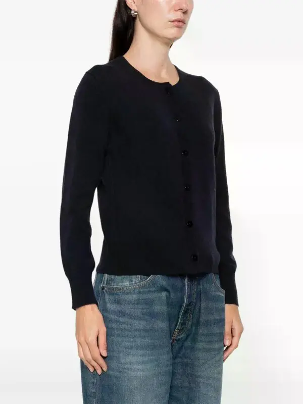 PUROTATTO Buttoned Cardigan - Blue