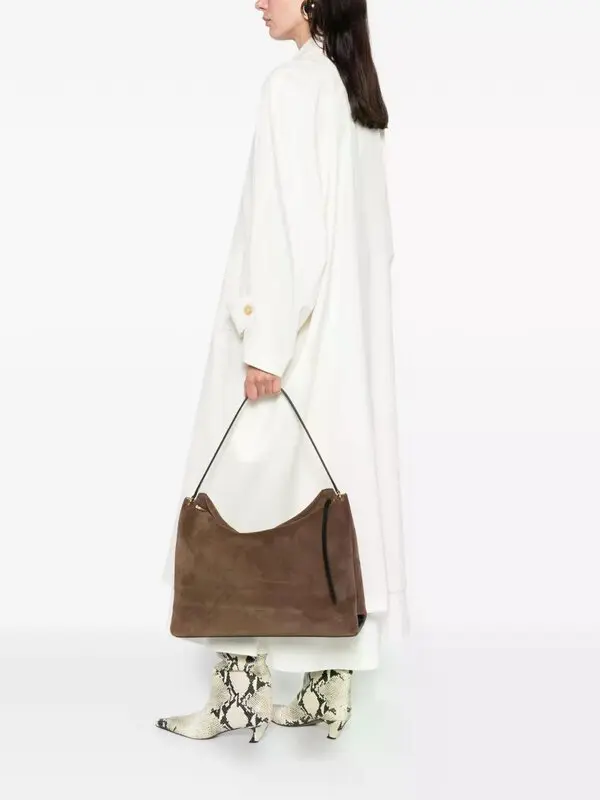 WANDLER Penelope Suede Shoulder Bag