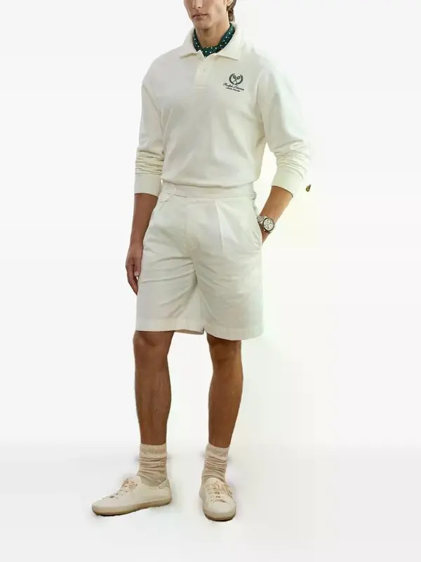 Ralph Lauren Purple Label Pleated-detail Chino Short