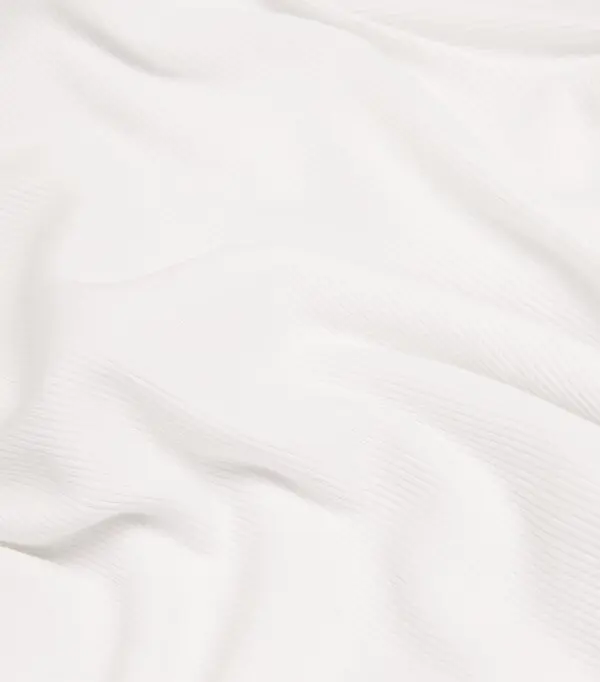 Vince Ribbed Elbow-sleeve T-shirt - White