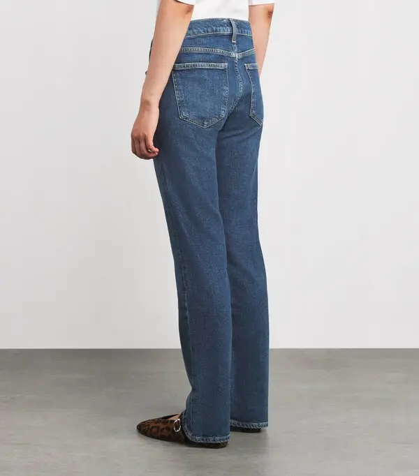 AGOLDE Low-rise Slim Jeans - Blue