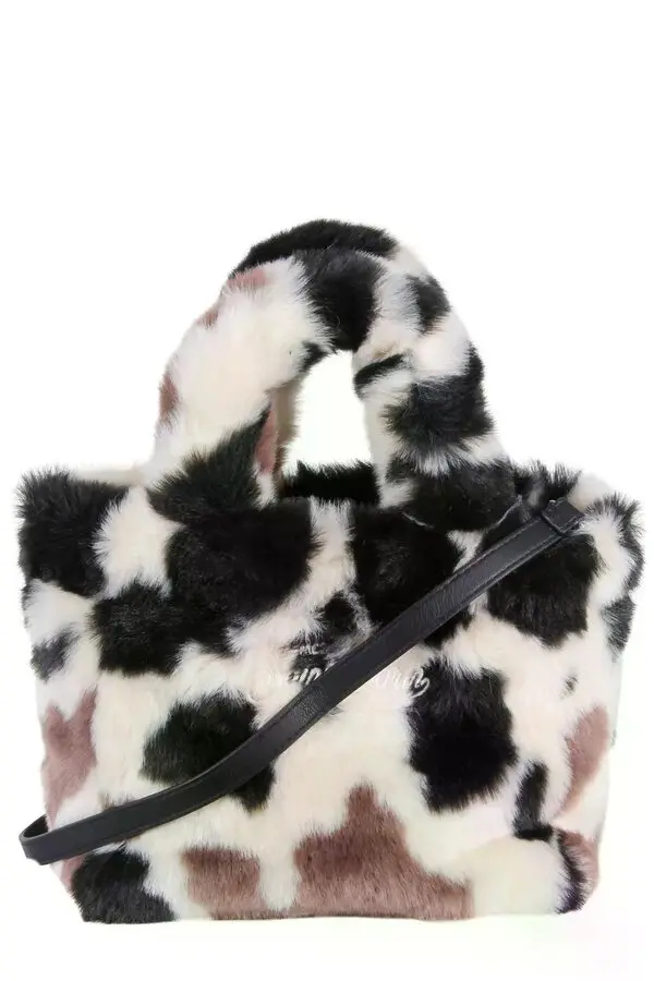 MC2 SAINT BARTH Faux-fur Tote Bag