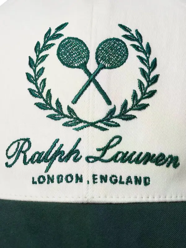Ralph Lauren Purple Label Crest-embroidered Ball Cap