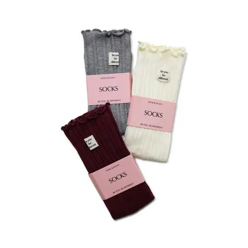 BELLE & BLOOM Beloved 3-pack Crew Socks - Multi