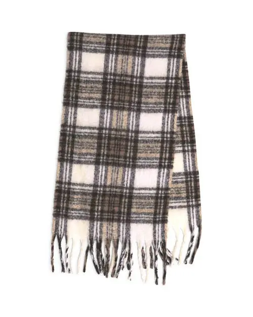 BELLE & BLOOM Still Into You Scarf - Black/white