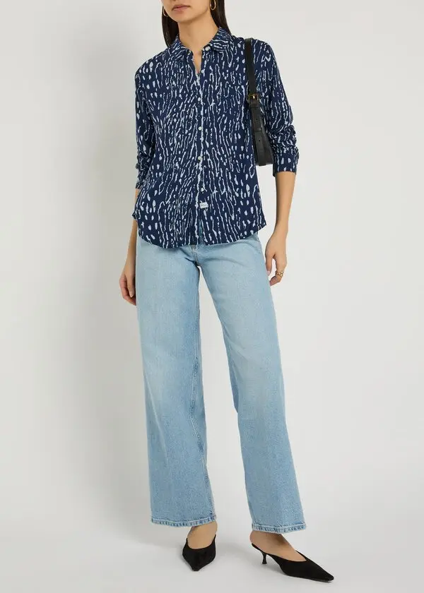 Rails Josephine Patterned Jersey Shirt