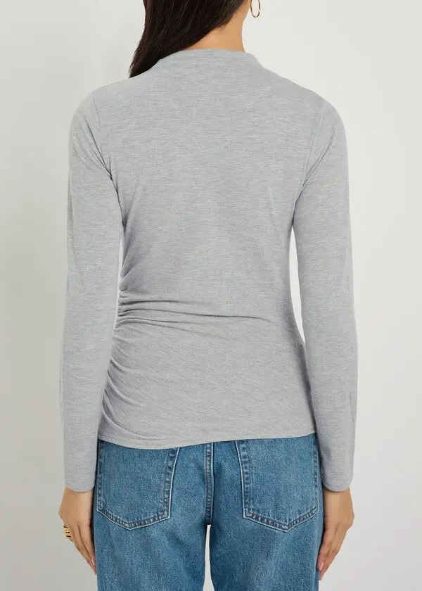 Rails Joelle Ruched Knit Top