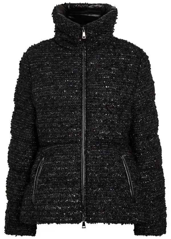Moncler Urbel Padded Metallic-tweed Jacket