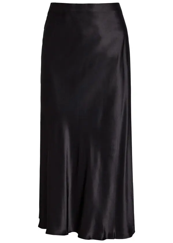 Rails Satin Slip Skirt