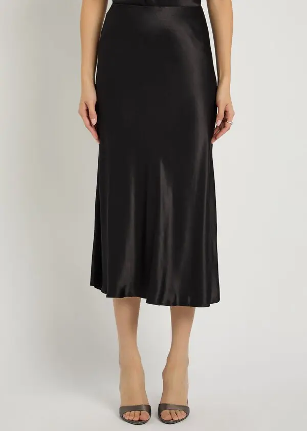 Rails Satin Slip Skirt