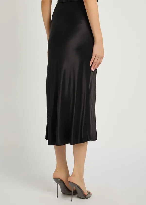 Rails Satin Slip Skirt