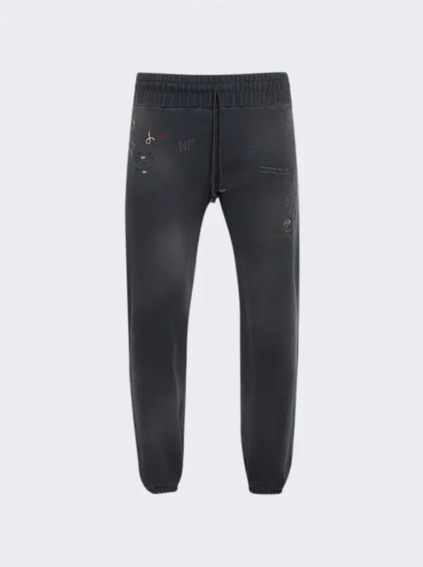 Nick Fouquet Double Sweatpants - Blue