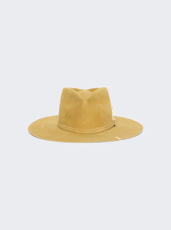 Nick Fouquet Eye Of Ra Felt Hat - Gold