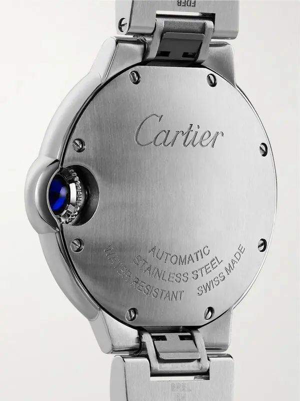 Cartier Ballon Bleu De 33mm Watch - Silver