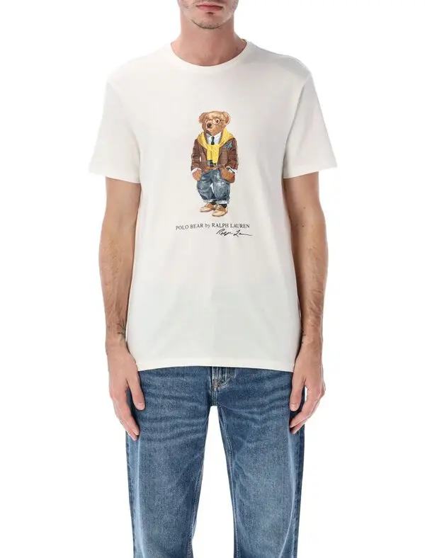 Polo Ralph Lauren Custom Slim Fit Polo Bear T-shirt - Nevis