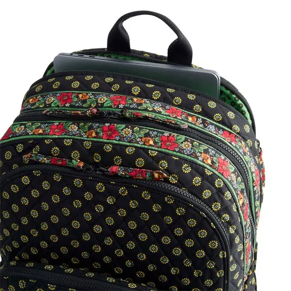 VERA BRADLEY Large Bancroft Backpack - Black