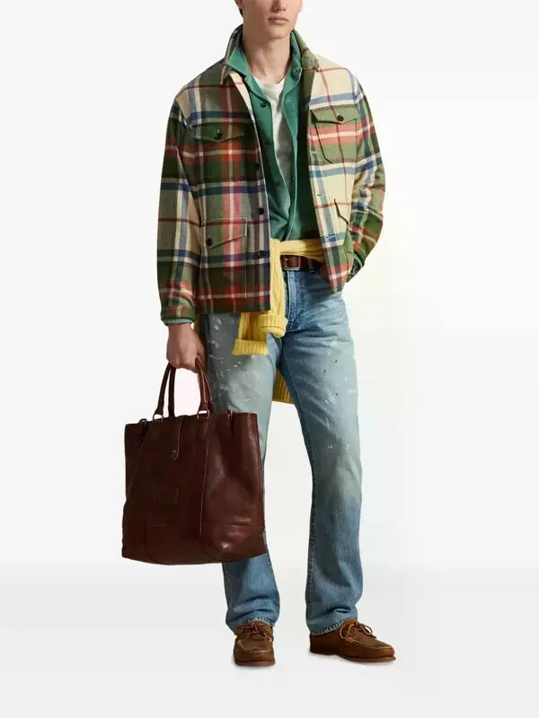 Polo Ralph Lauren Plaid-pattern Buttoned Overshirt