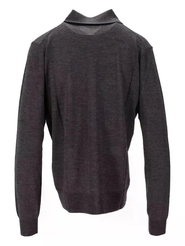 P.a.r.o.s.h Pocket Collared Cardigan - Grey