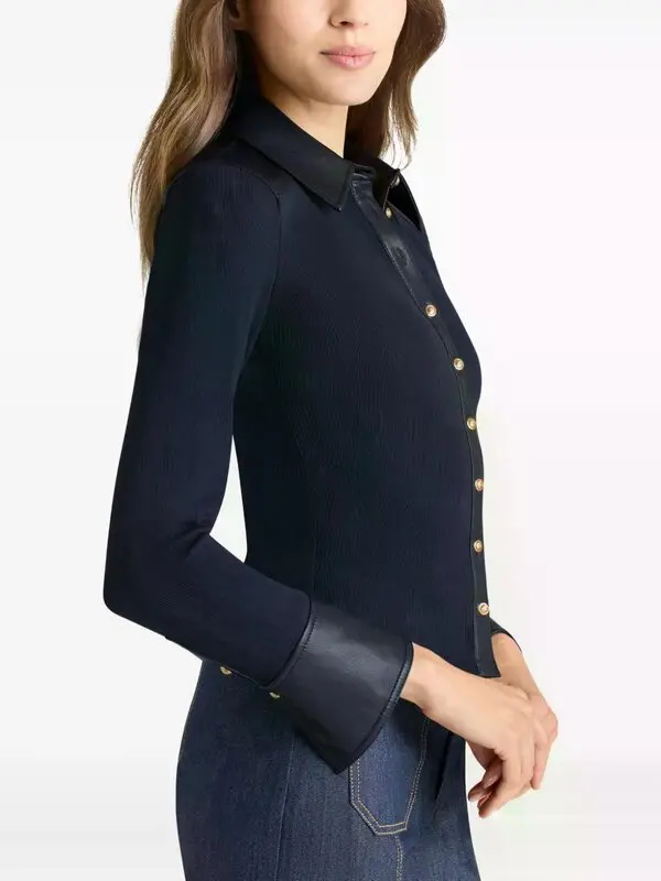 Cinq À Sept Magali Collared Buttoned Top