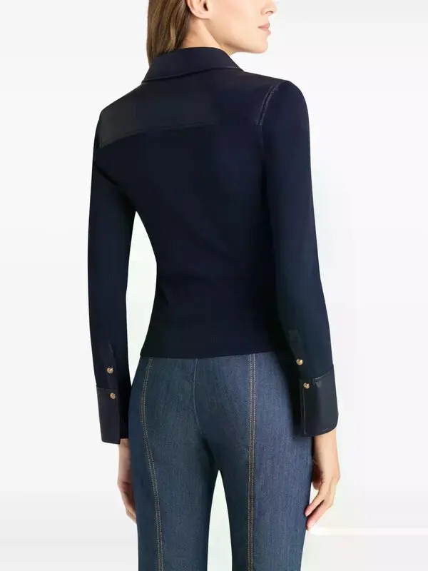 Cinq À Sept Magali Collared Buttoned Top