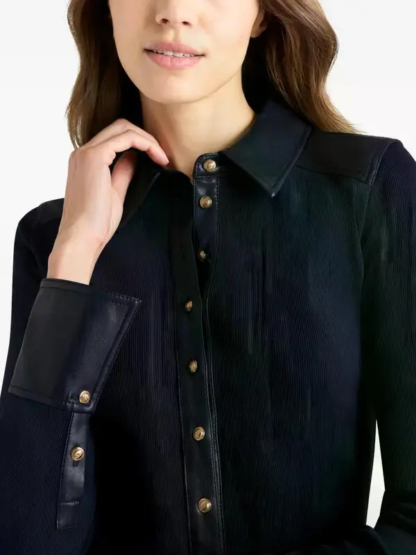 Cinq À Sept Magali Collared Buttoned Top