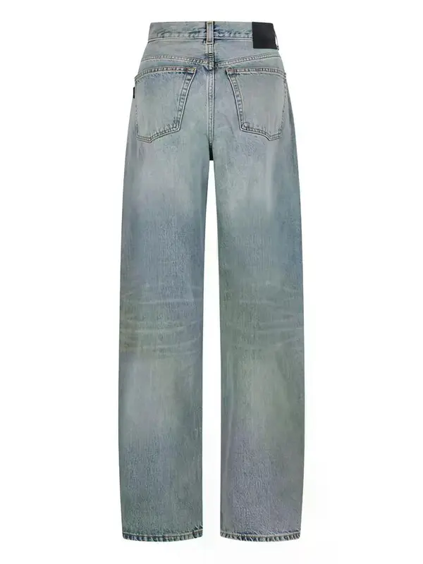 Destin Bibi Five-pocket Button-fastening Jeans