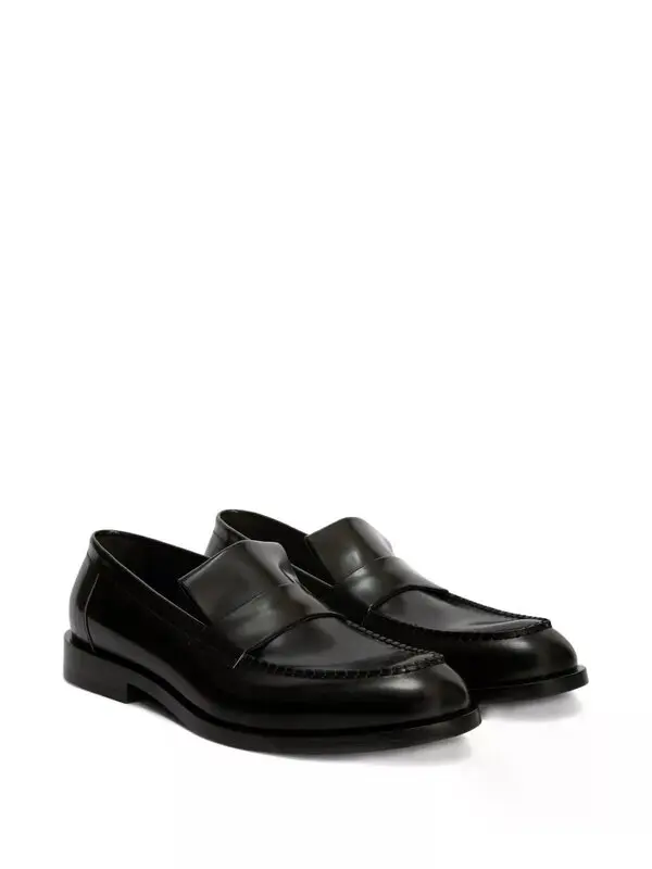 JIL SANDER Leather Loafers