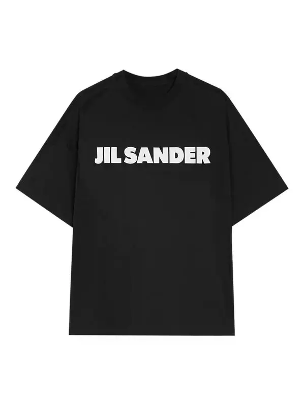 JIL SANDER Logo T-shirt - Black