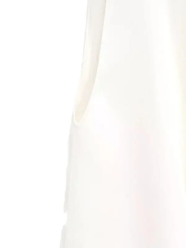 Khaite Loe Draped Top - White