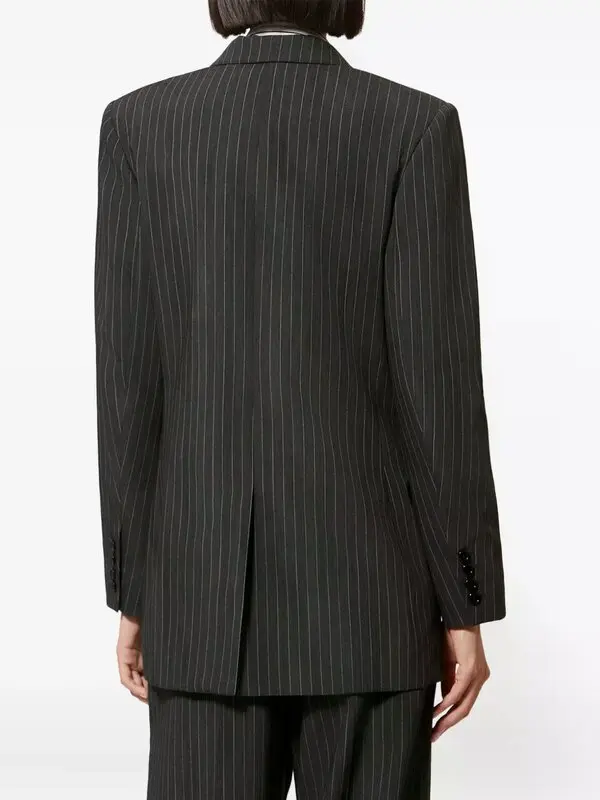 Isabel Marant Étoile Jevima Pinstripe Double-breasted Blazer