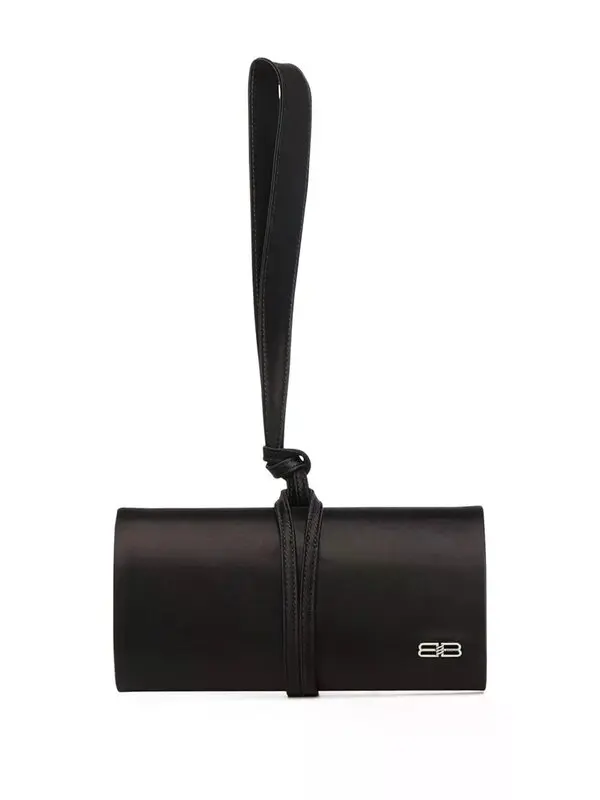 Balenciaga Bb Satin Clutch Bag