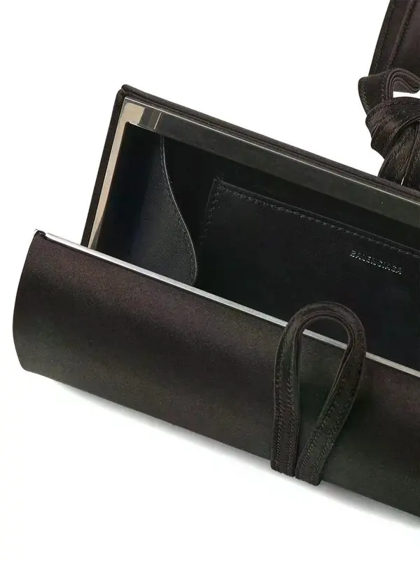 Balenciaga Bb Satin Clutch Bag