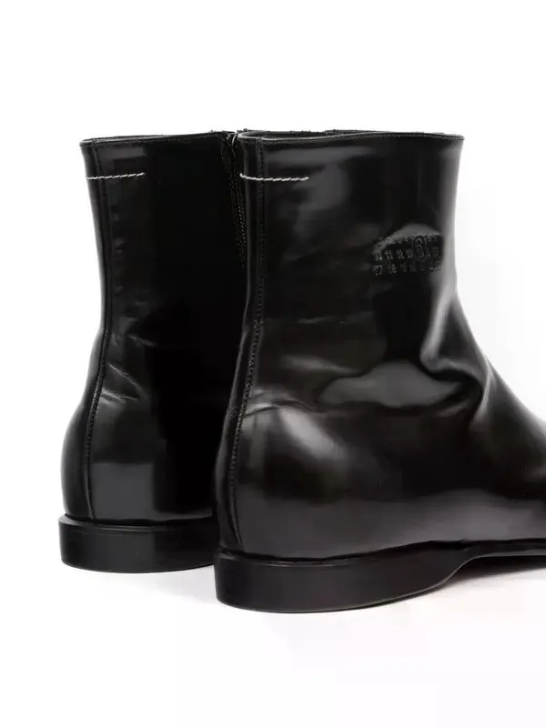 MAISON MARGIELA Square-toe Ankle Boots