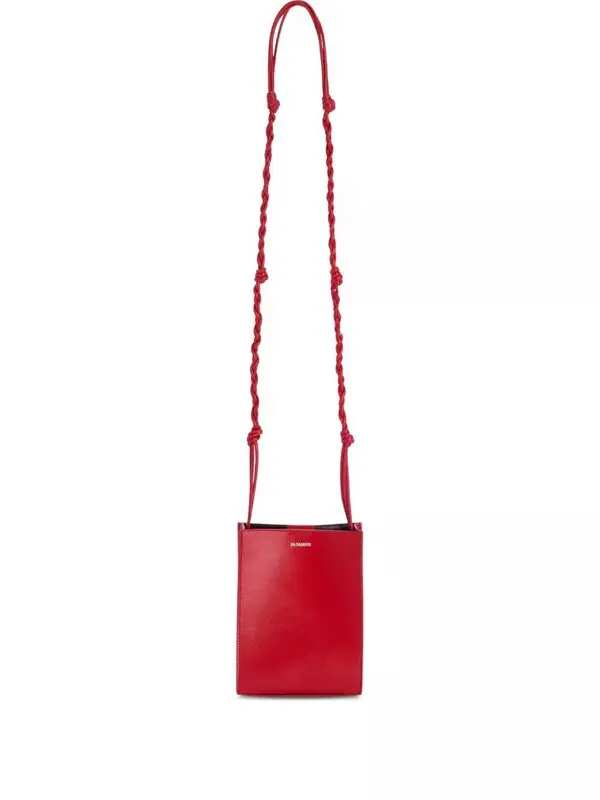 JIL SANDER Small Tangle Knotted-strap Cross Body Bag - Red