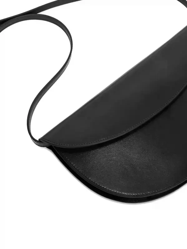 JIL SANDER Logo-detail Cross Body Bag - Black
