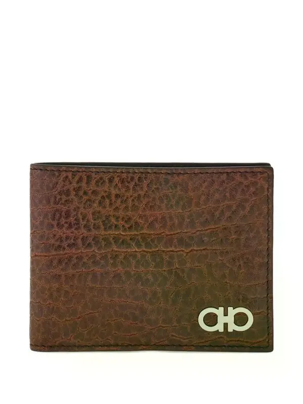 FERRAGAMO Gancini Wallet - Brown