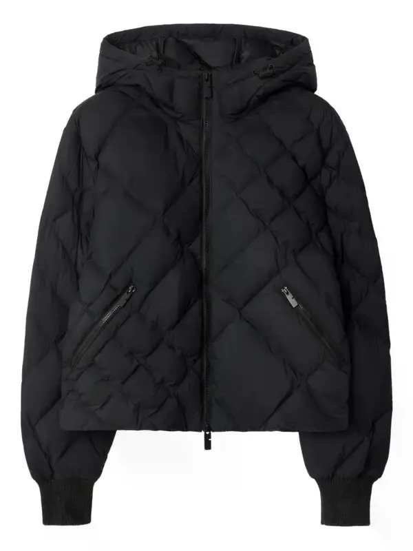 Burberry Check-stitch Puffer Jacket