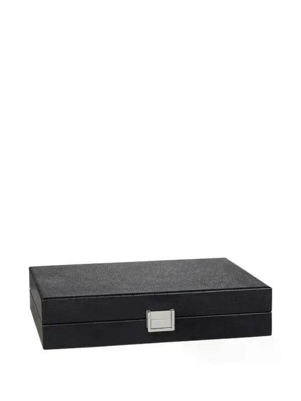 HECTOR SAXE Leather Backgammon Set