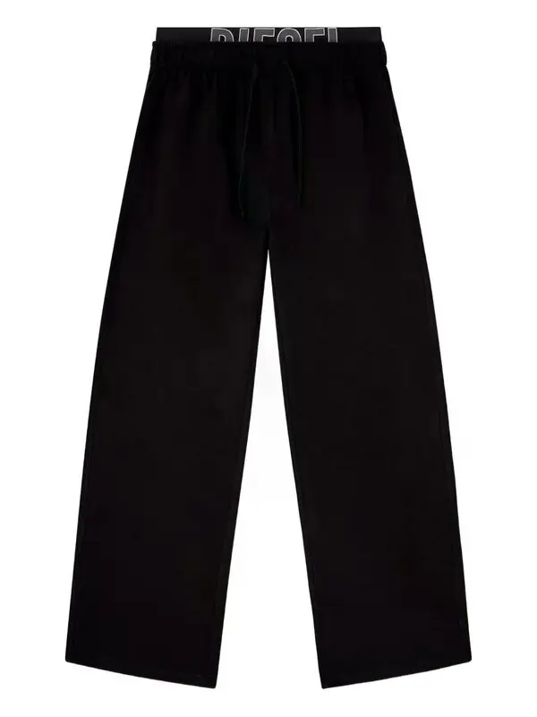 DIESEL® Logo Trousers - Black