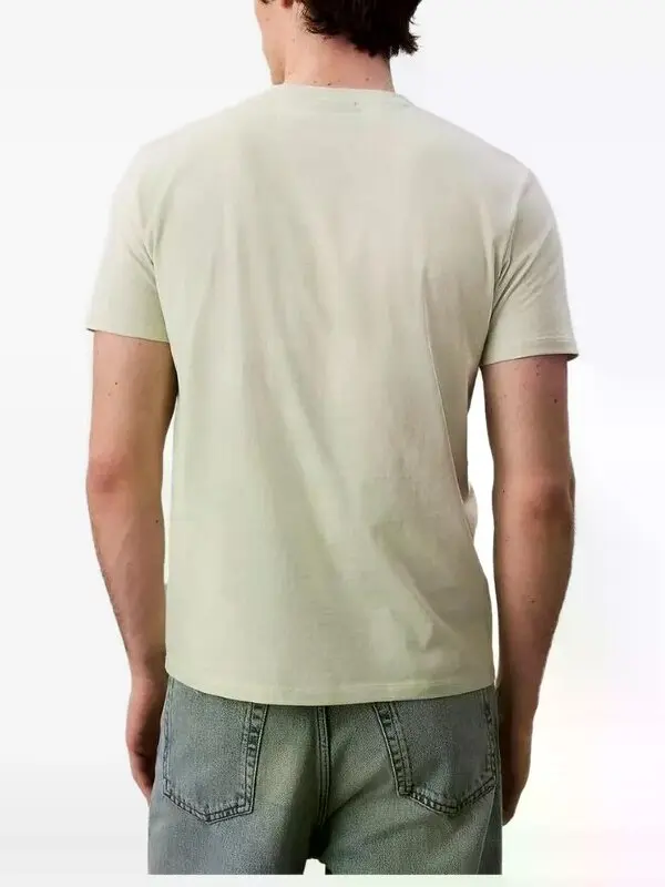 Calvin Klein Logo-plaque Cotton Polo Shirt