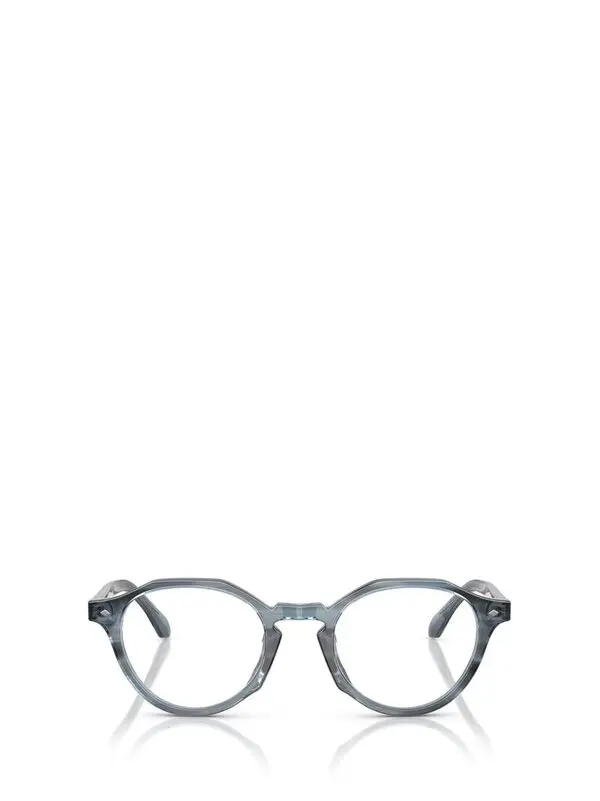 Giorgio Armani Eyeglasses - Striped Blue