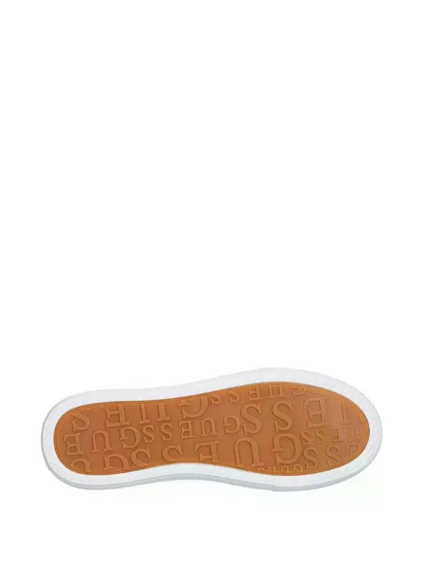 Guess Logo Plaque Platform Sneakers