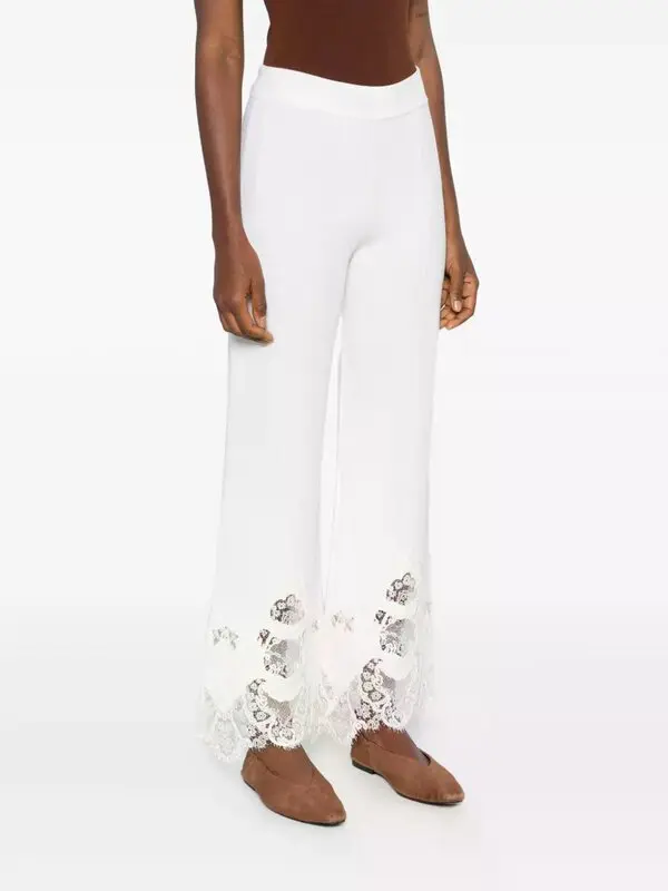 Ermanno Scervino Lace-detail Pants