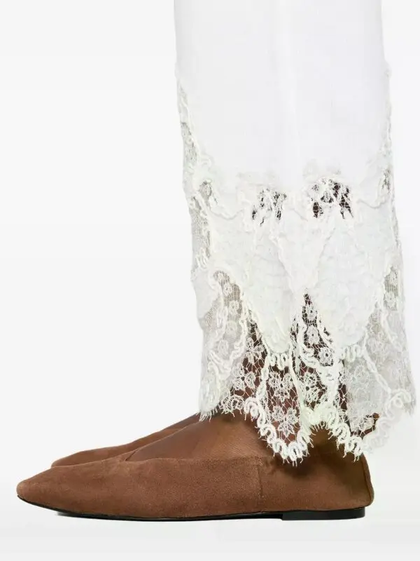 Ermanno Scervino Lace-detail Pants