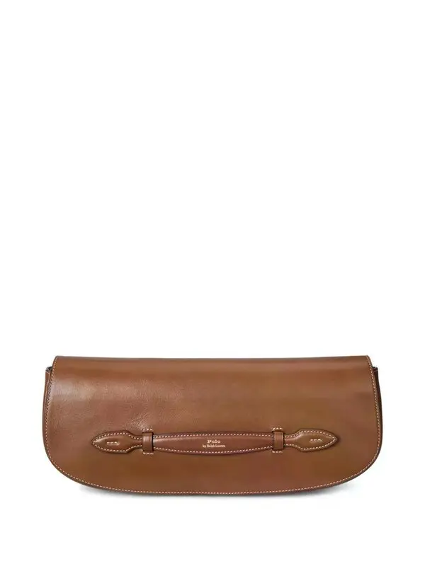 Polo Ralph Lauren Bellport Clutch Bag - Brown