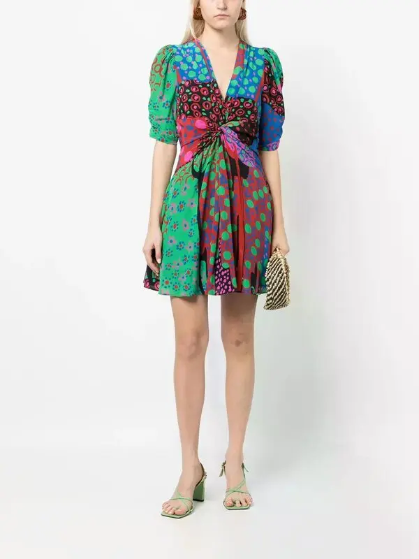 Rhode Graphic-print Mini Dress