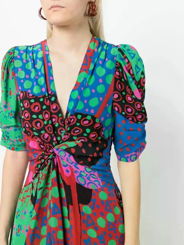 Rhode Graphic-print Mini Dress